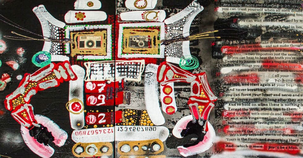 Raw Robot Art Gallery (16 paintings) Dimitri Zoellin