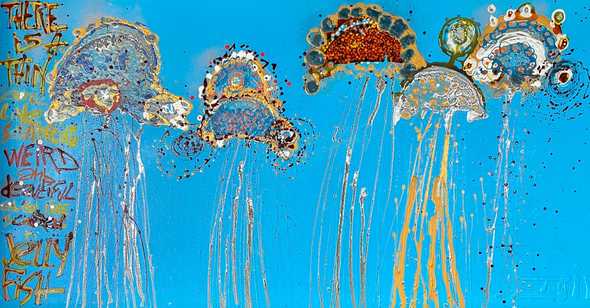 Marine life paintings - Love of the Ocean 15 artworks