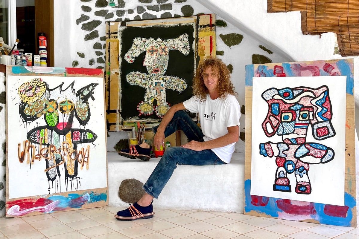 Raw art blog - 8 articles by outsider artist Dimitri Zoellin